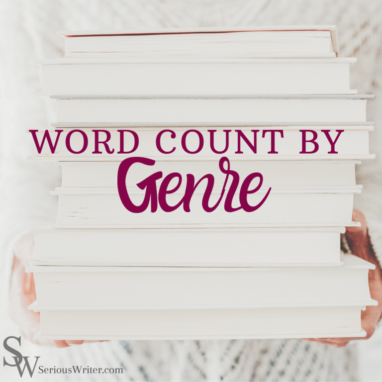Word Counts for Each Genre - Serious Writer